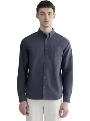 Everlane Classic Oxford Shirt - Slate Grey | Tall